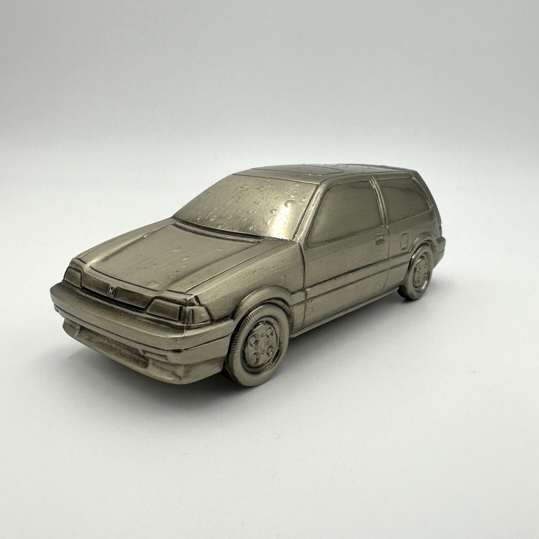 3rd Gen Honda Civic Hatchback - Cast Metal Model / Paperweight - Etsy