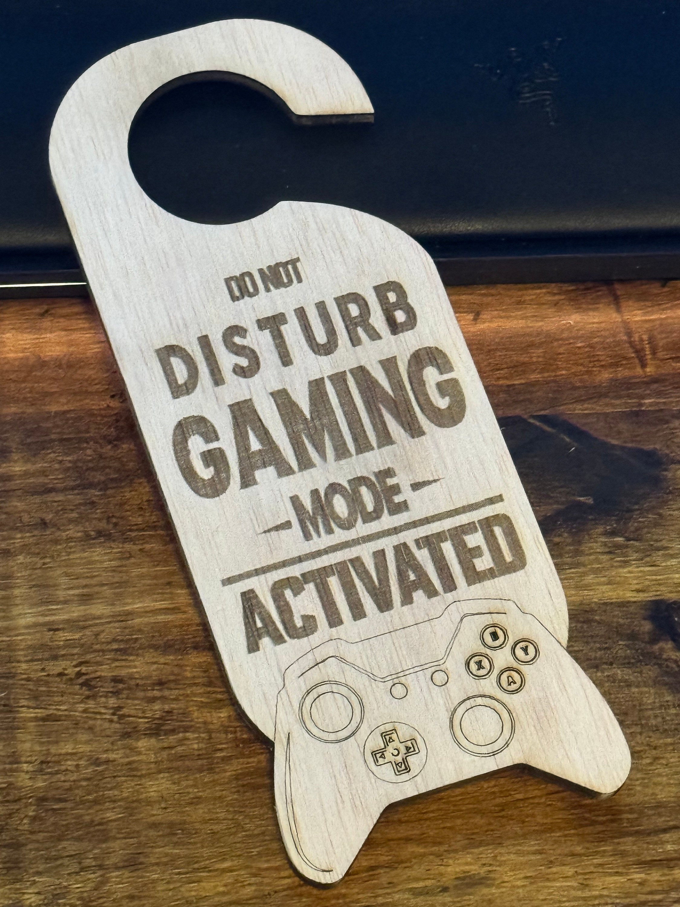 Epic Gaming and LIVE Video Door Hangers for Bedroom, Office, or Play ...