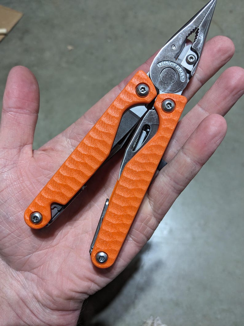 SCALES ONLY - Leatherman Charge G10 Scales Orange -torx Screws - Etsy