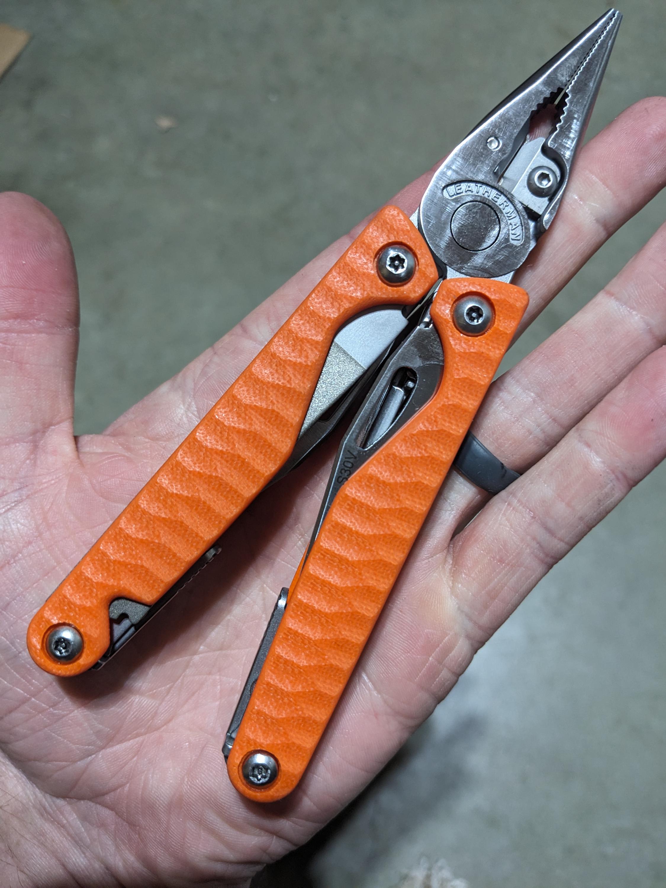 SCALES ONLY - Leatherman Charge G10 Scales Orange -torx Screws - Etsy