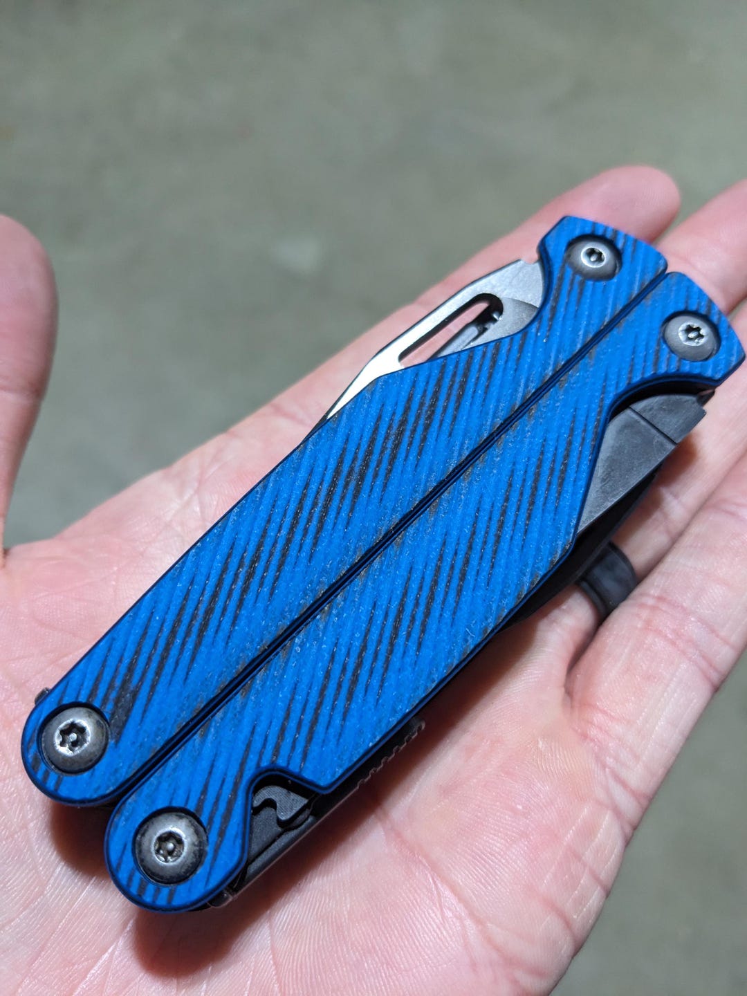 SCALES ONLY - Leatherman Charge G10 Scales- Blue/black-torx Screws - Etsy