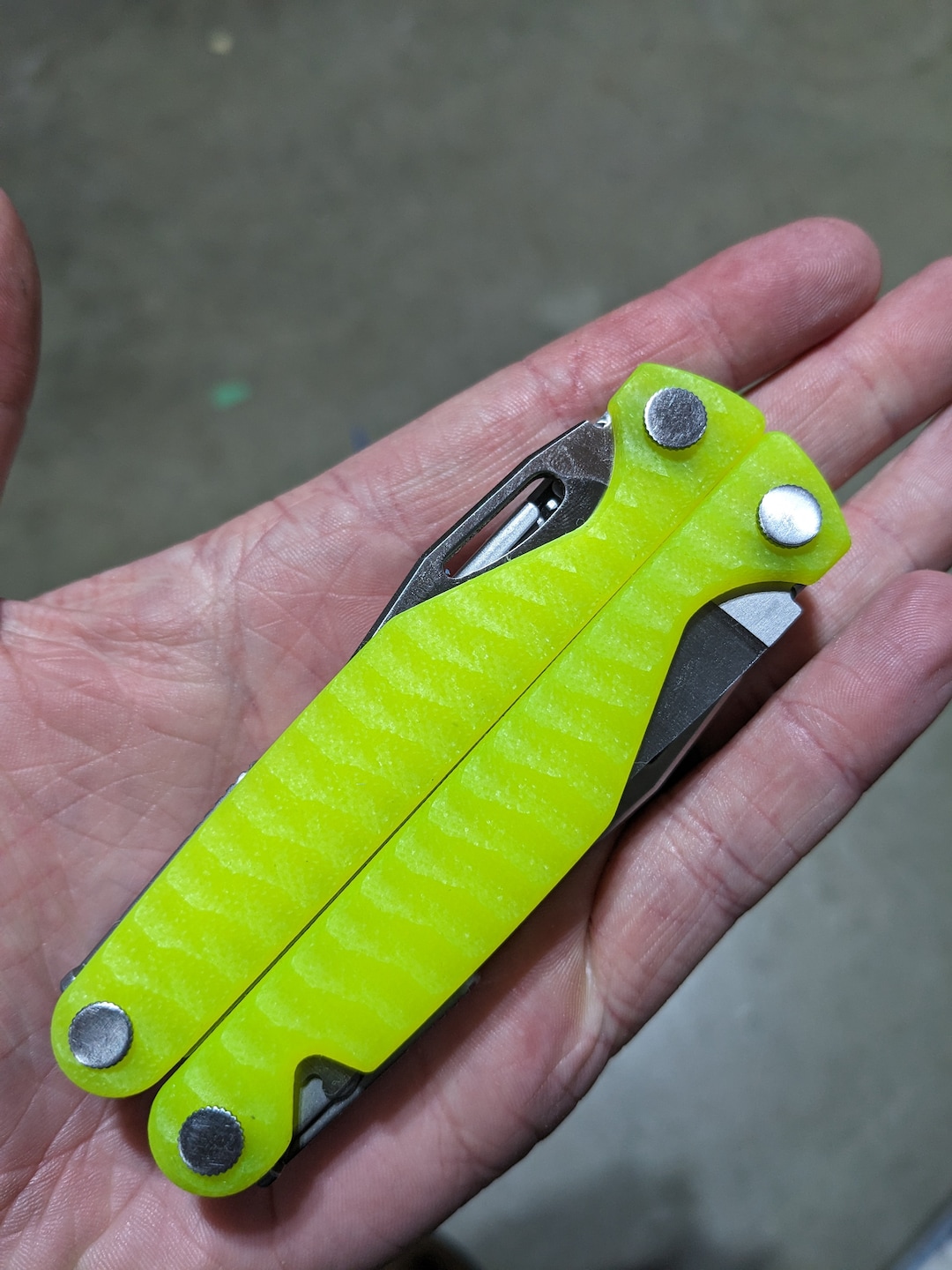 SCALES ONLY - Leatherman Charge G10 Scales - Day Glow Yellow - Etsy