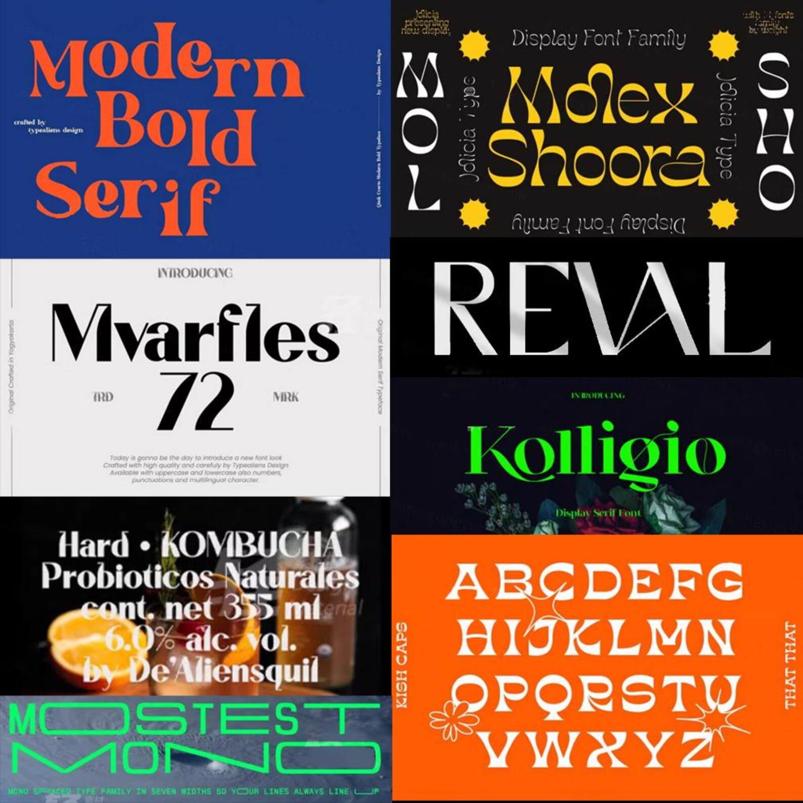 Modern Font Bundle - Cricut Fonts, Procreate Fonts, Canva Fonts ...