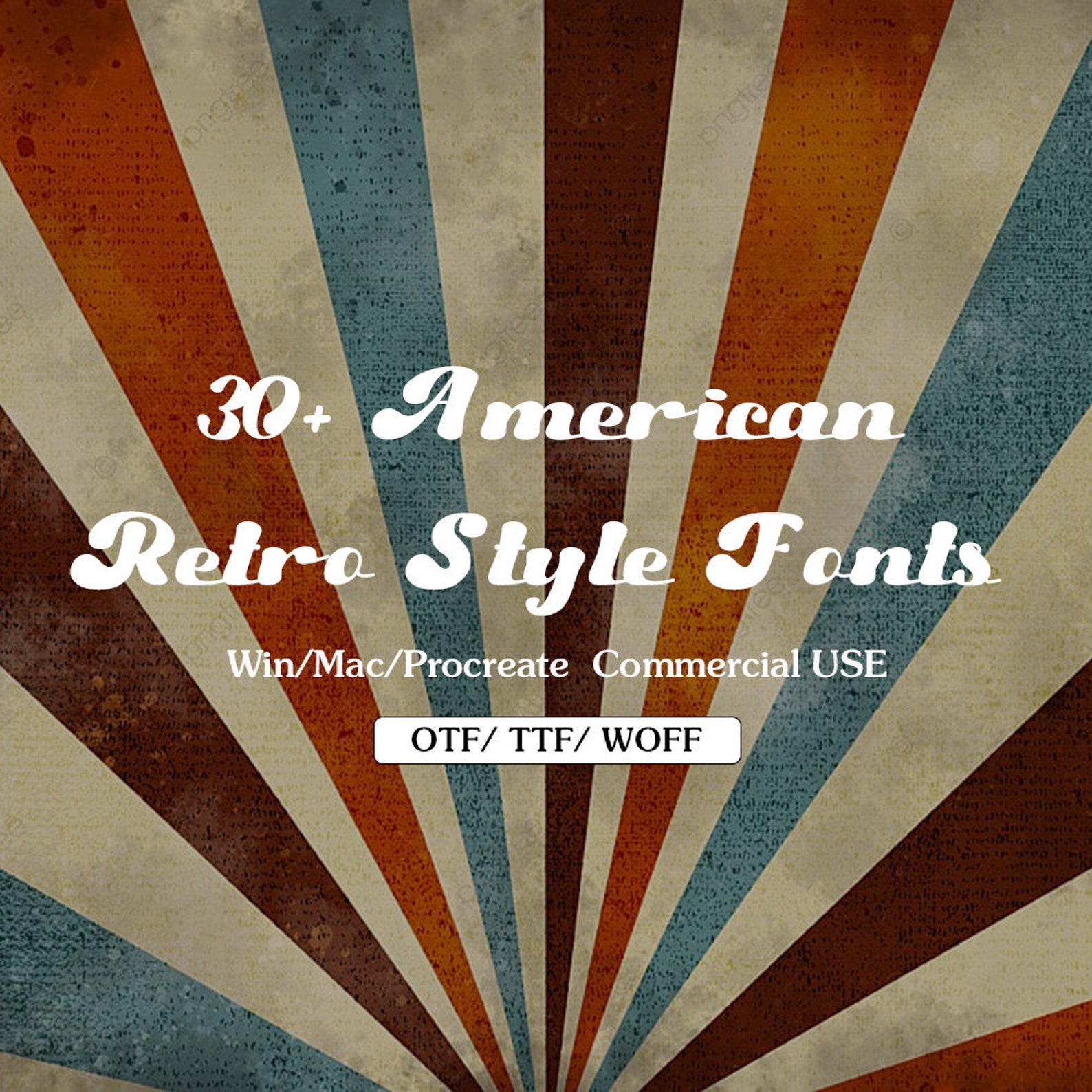 Modern Retro Font Bundle Best Collection, Vintage and Tattoo Font, Old ...