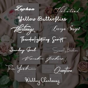 Modern Calligraphy Hand Writing Font Bundle, Planner Fonts, Farmhouse ...