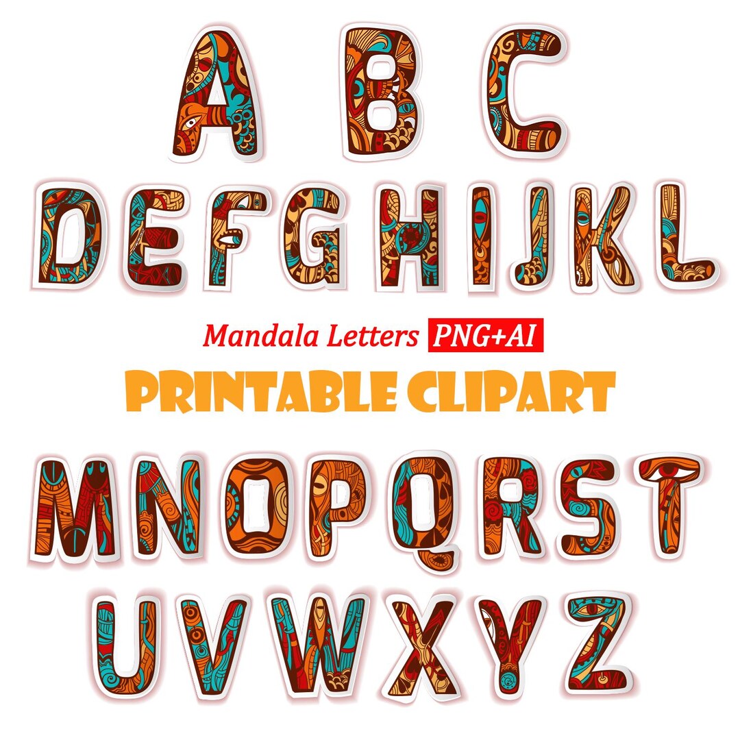 Letter PNG Bundle Set, Flowers Letters, Printable Vector 26 Letters ...