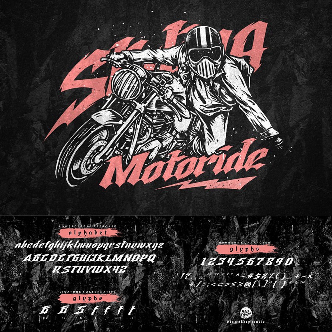 Graffiti SUPER COOL Font Bundle, Punk and Hip-hop Fonts, Street Style ...