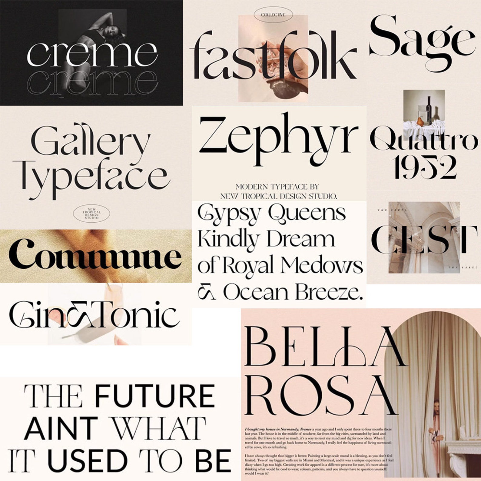 Modern Font Bundle - Cricut Fonts, Procreate Fonts, Canva Fonts ...