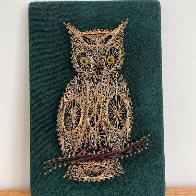Wire Owl - Etsy