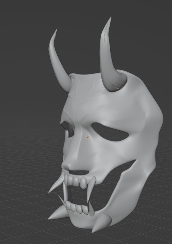 Neon White Game Cosplay Mask - 3D Print Model File - STL Download ...