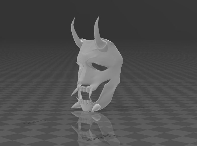 Neon White Game Cosplay Mask - 3D Print Model File - STL Download ...