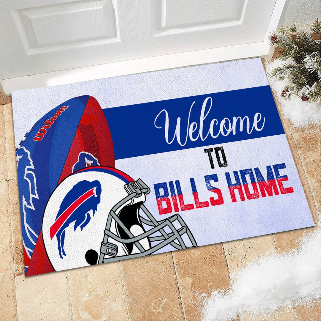 Welcome to Bills Home Polyester Mat Buffalo Bills Home Decor - Etsy
