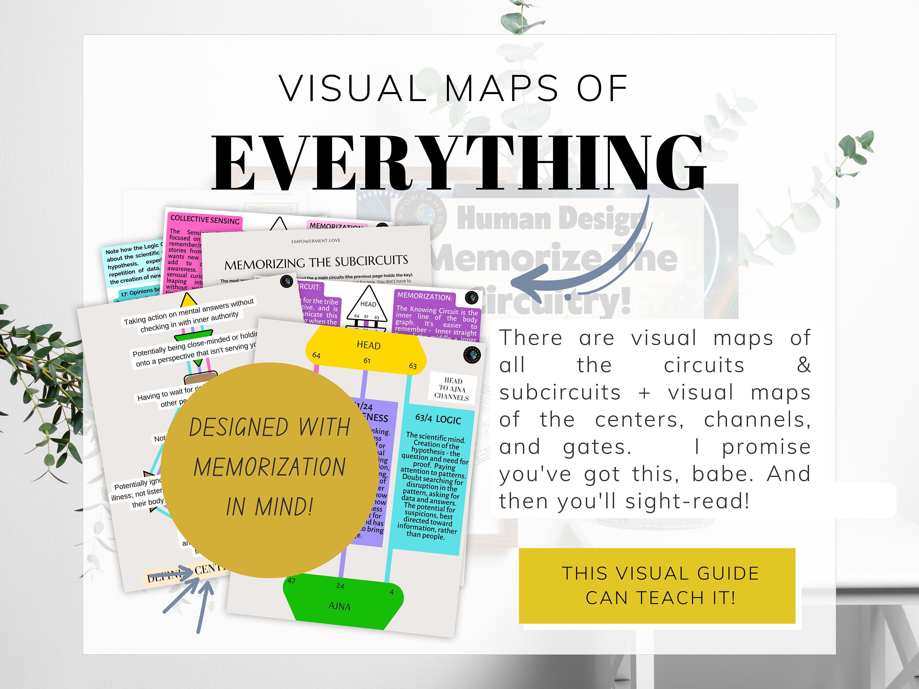 Human Design for Visual Learners, Learn How to Sight-read Human Design ...