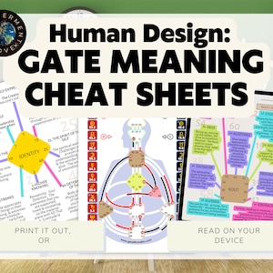 Human Design for Visual Learners, Learn How to Sight-read Human Design ...