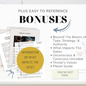 Human Design Gates Study Guide, Human Design Gates' Cheat Sheets, Human ...