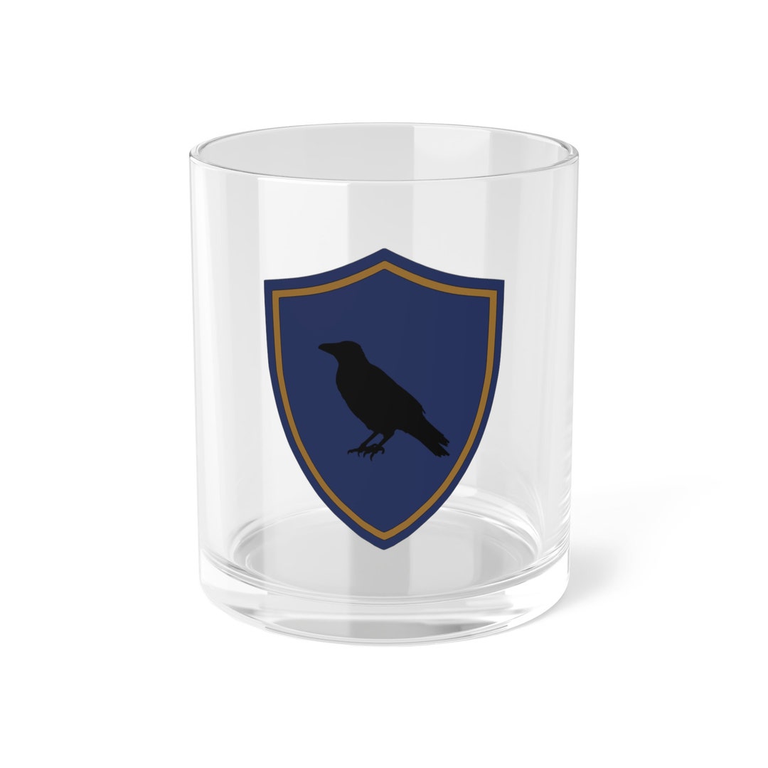 Ravenclaw Harry Potter Inspired Bar Glass 10oz / Hogwarts - Etsy