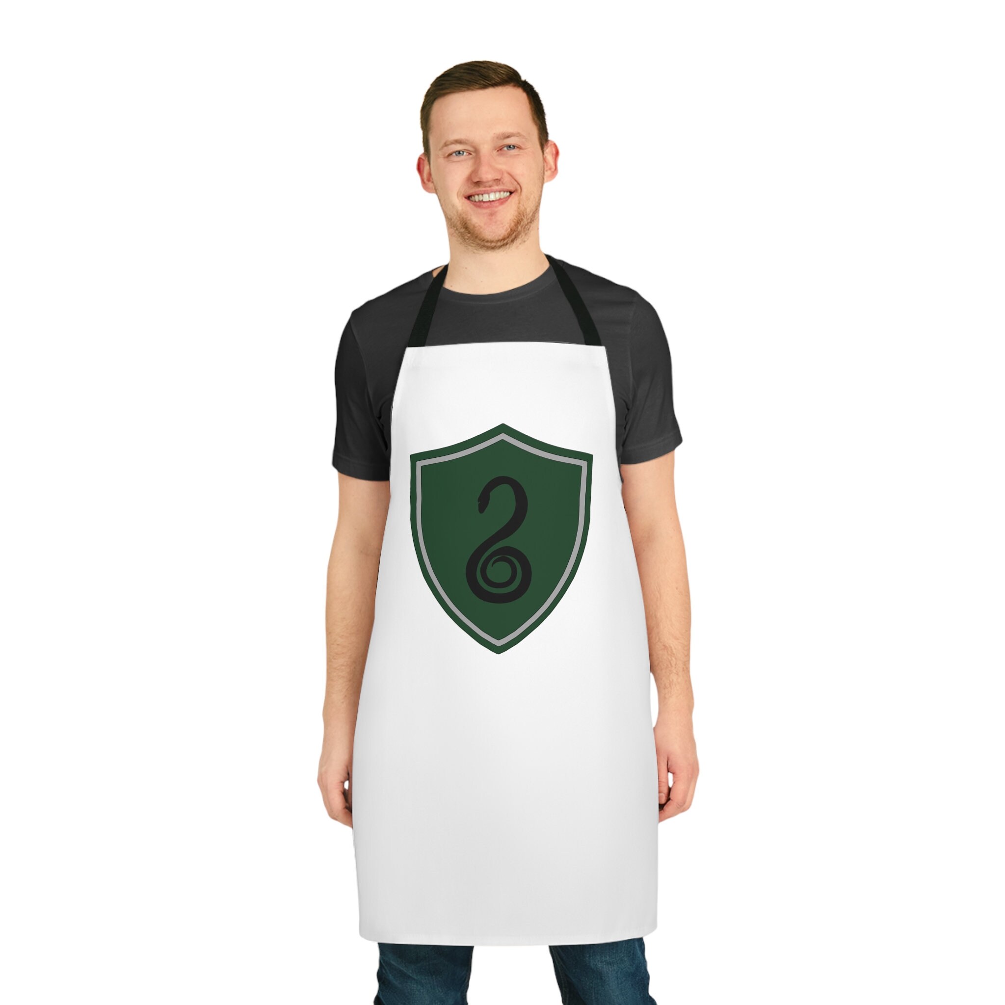 Slytherin Harry Potter™ Inspired Kitchen Apron / Wizarding - Etsy