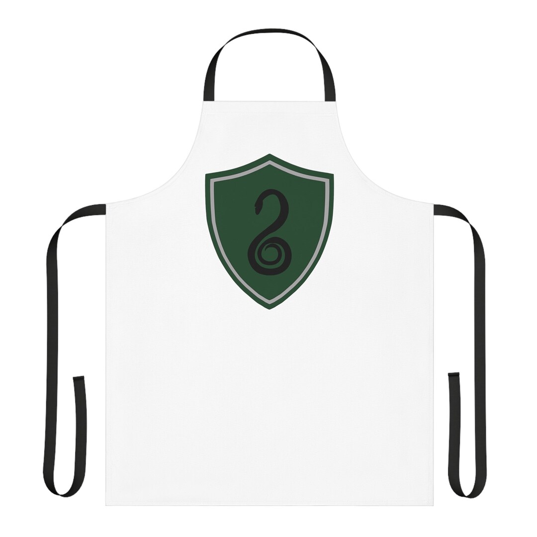 Slytherin Harry Potter™ Inspired Kitchen Apron / Wizarding - Etsy