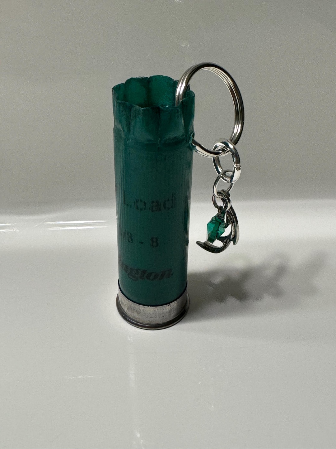 12 Gauge Green Shotgun Shell Keychain - Etsy