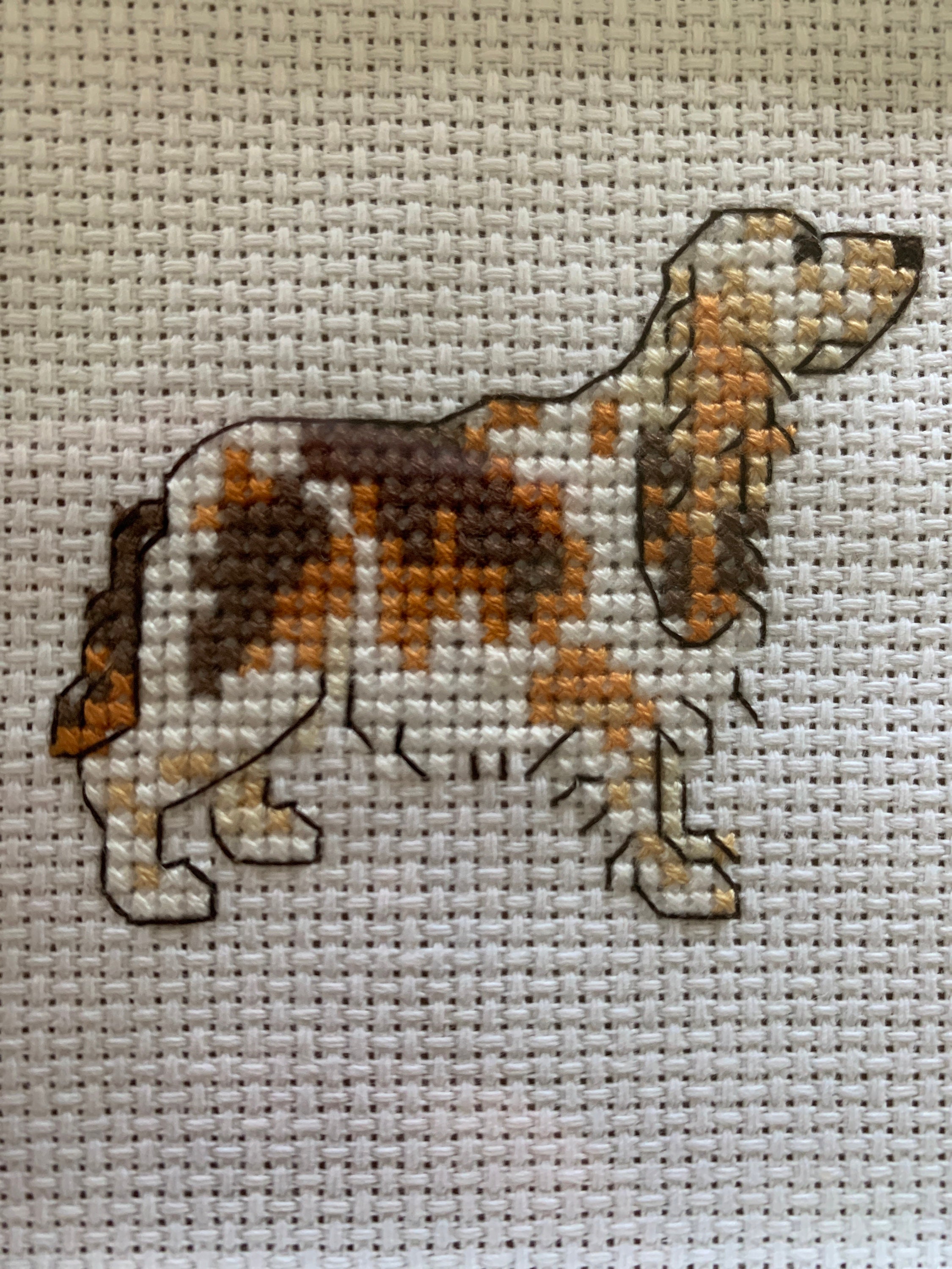 Cocker Spaniel Dog Cross Stitch Picture - Etsy