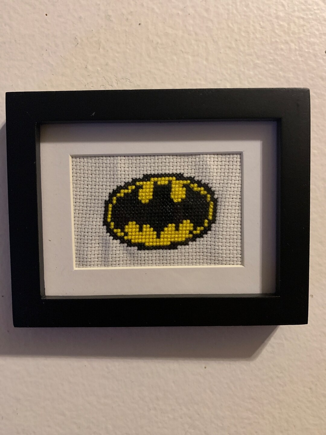 Batman Cross Stitch Picture - Etsy