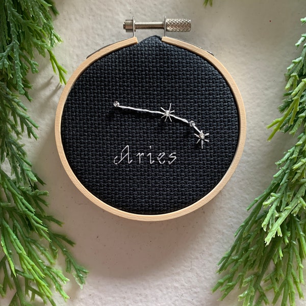Aries Cross Stitch - Etsy