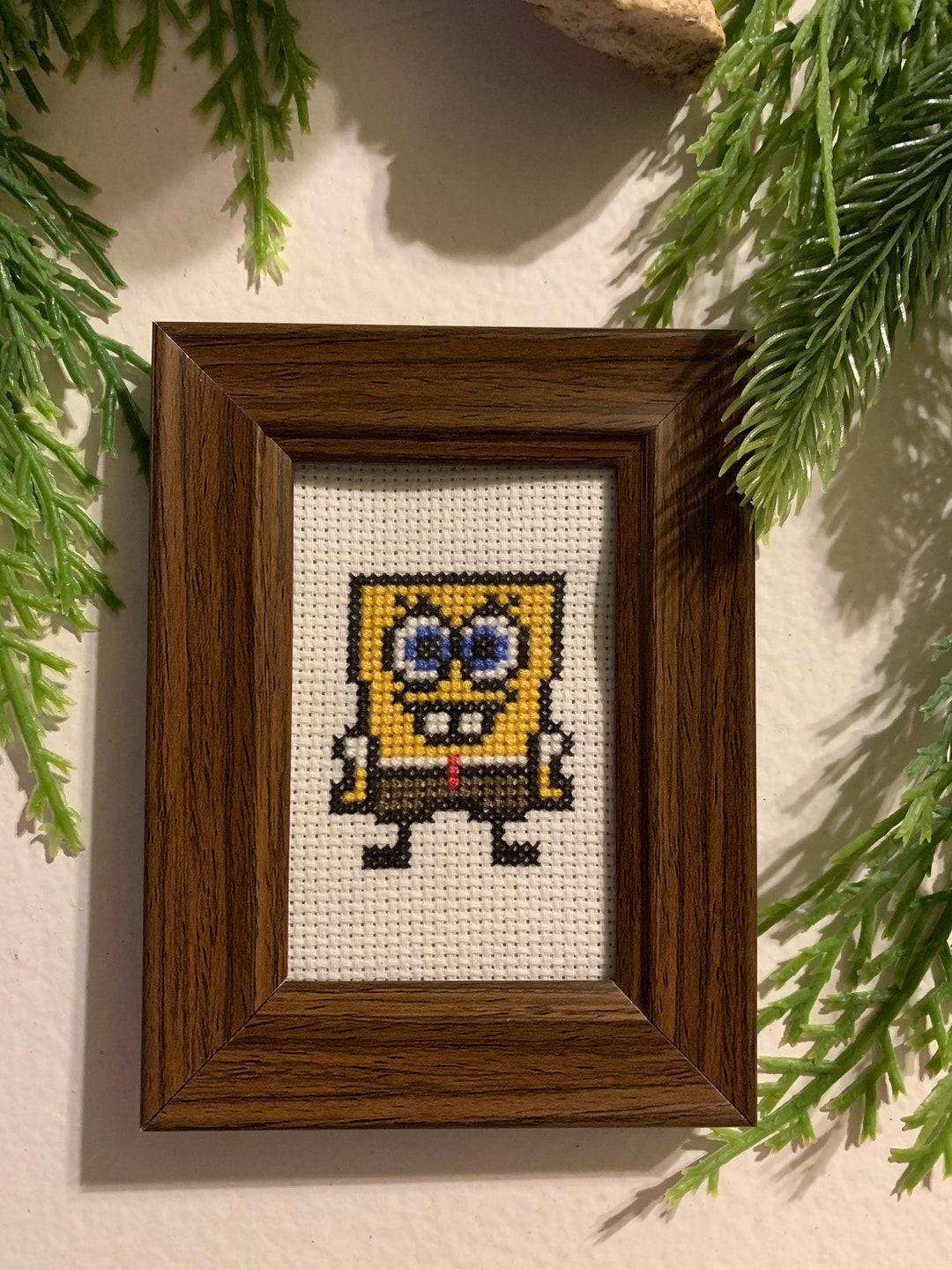 Sponge Bob Cross Stitch Picture - Etsy