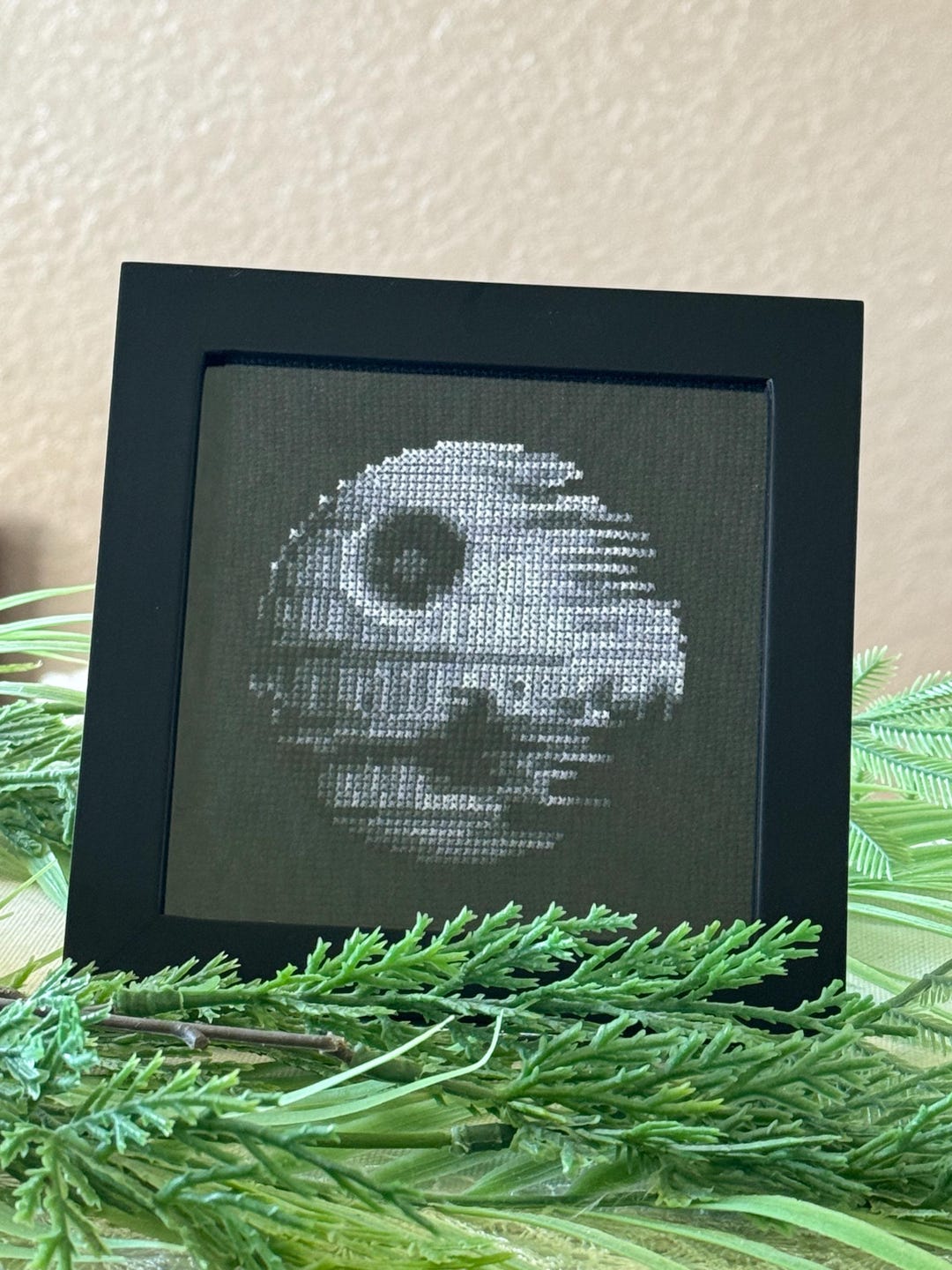 Star Wars Death Star Cross Stitch Picture - Etsy