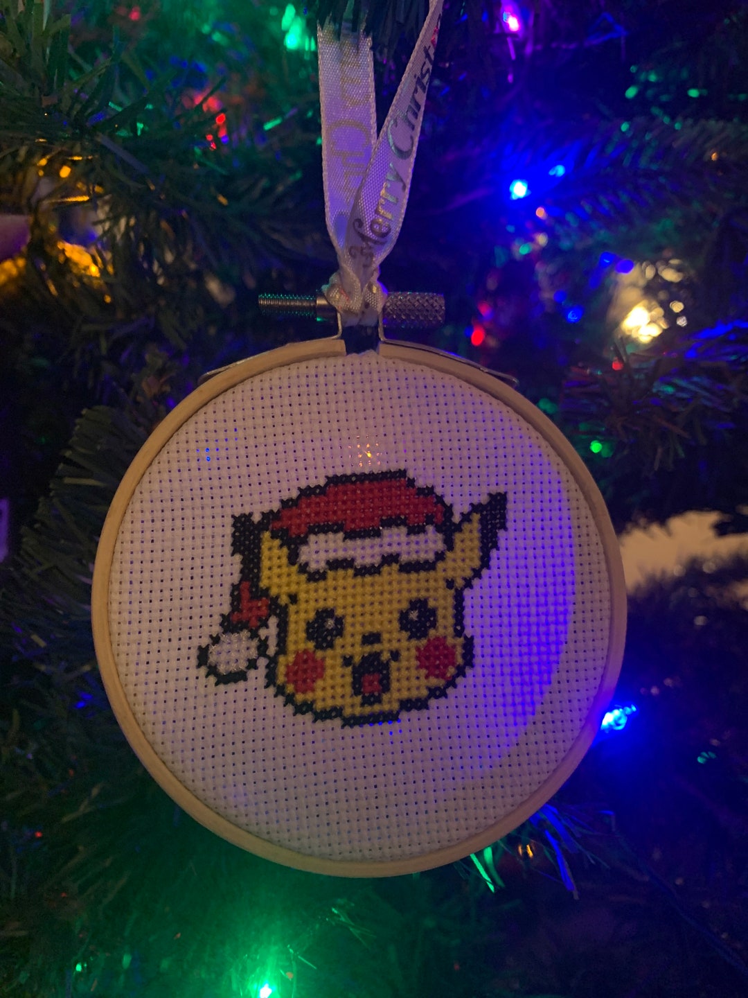 Pokémon Pikachu Christmas Ornament - Etsy