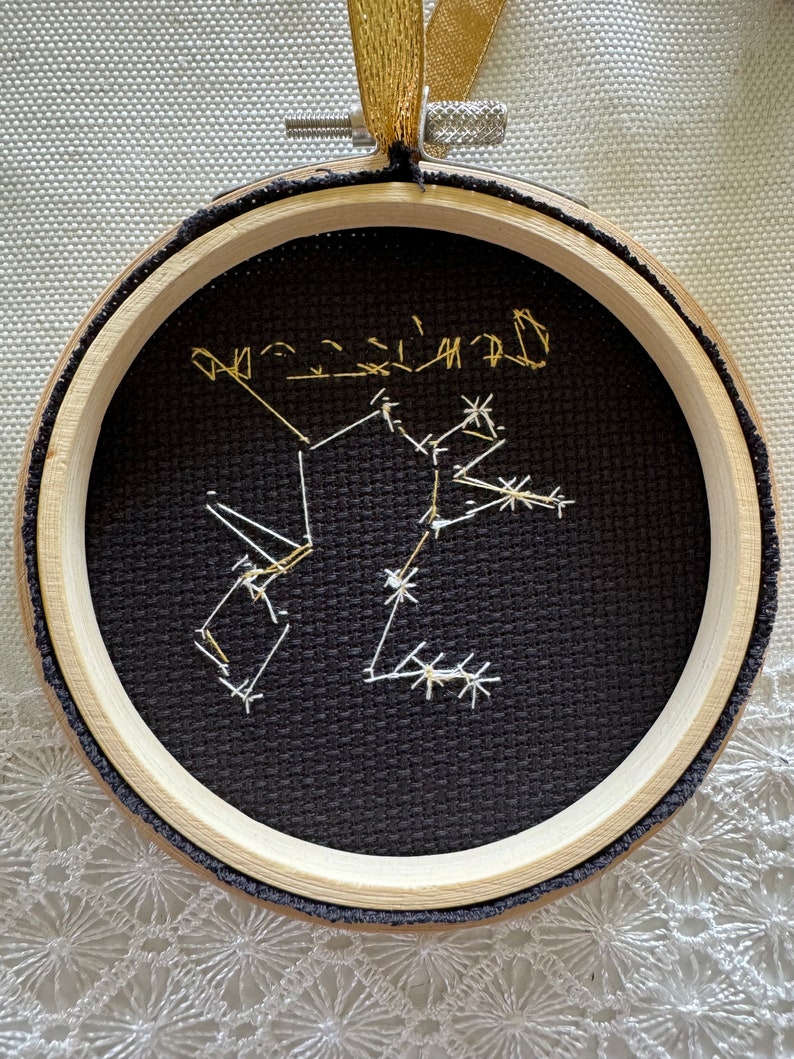 Centaurus Constellation Embroidery - Etsy