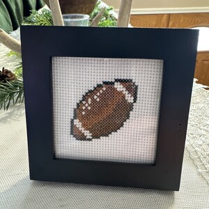 Football Cross Stitch Picture - Etsy