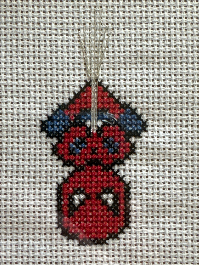 Spiderman Cross Stitch Picture - Etsy