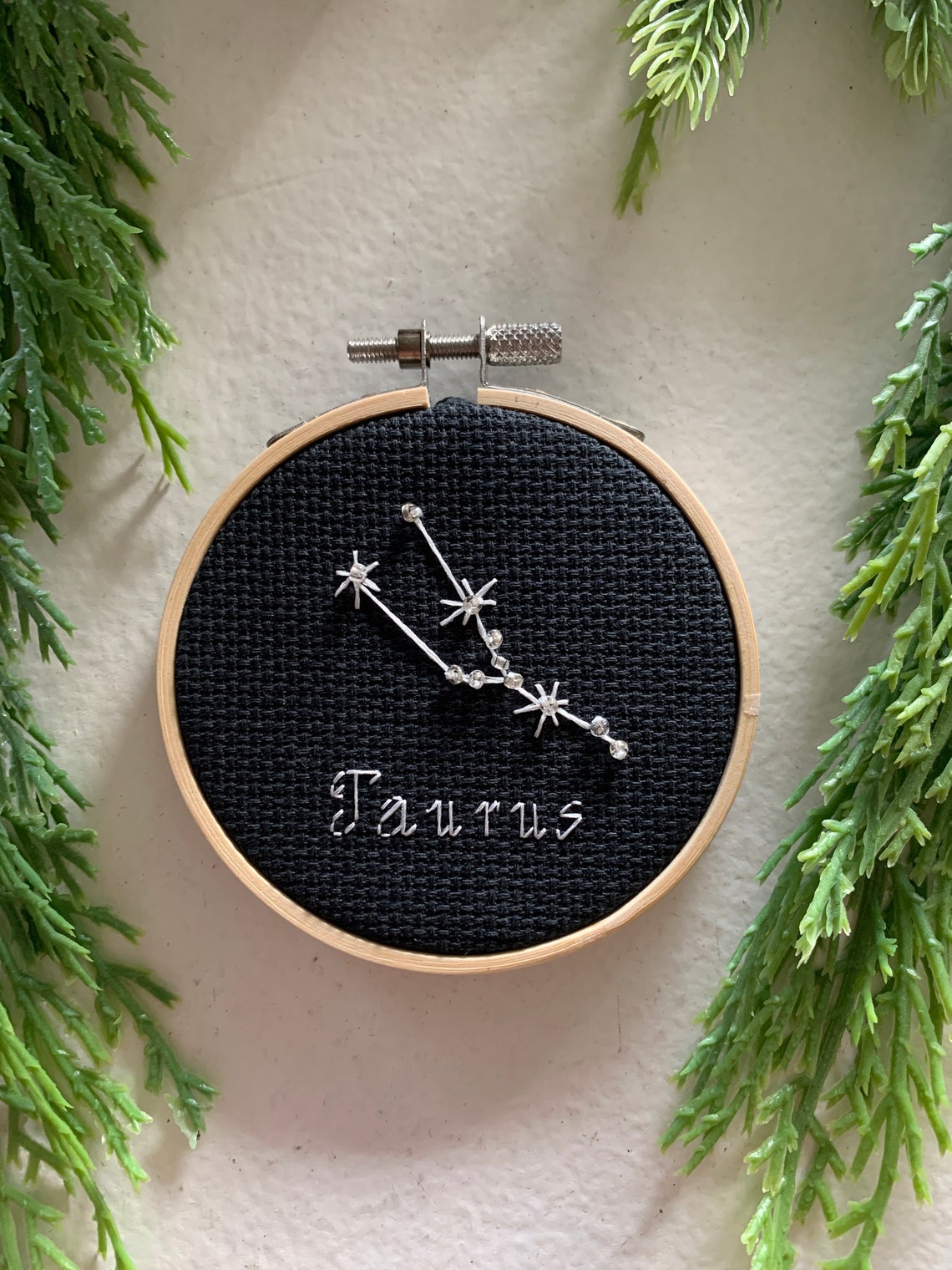 Taurus Constellation Embroidery - Etsy