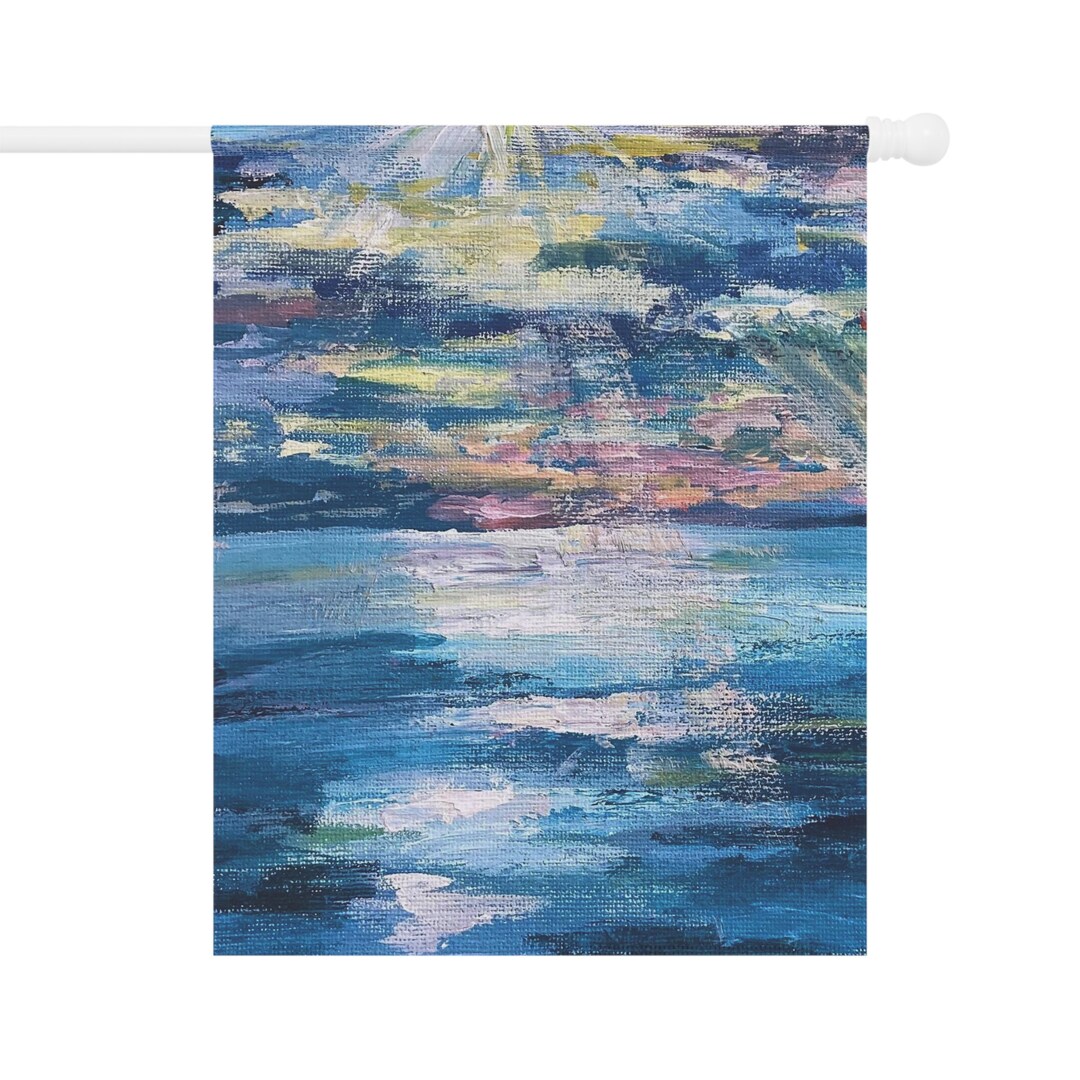 Laguna Beach Sunset Garden & House Banner, Laguna Beach Photography ...