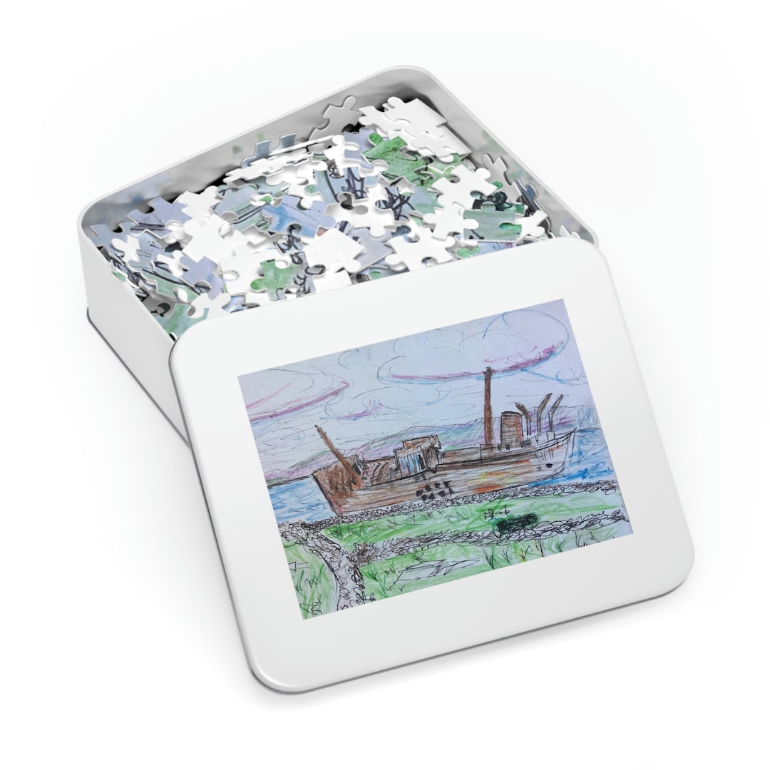 500pc Ireland Aran Islands Inis Mor Shipwreck Jigsaw Puzzle Irish ...