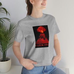 I Lava You T-shirt, Comfy Volcano Shirt, Hawaii Volcano Tee, I Love You ...