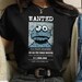 Wanted Shirt, Funny Mens and Womens Gift Nerd Tshirt Wanted Short ...