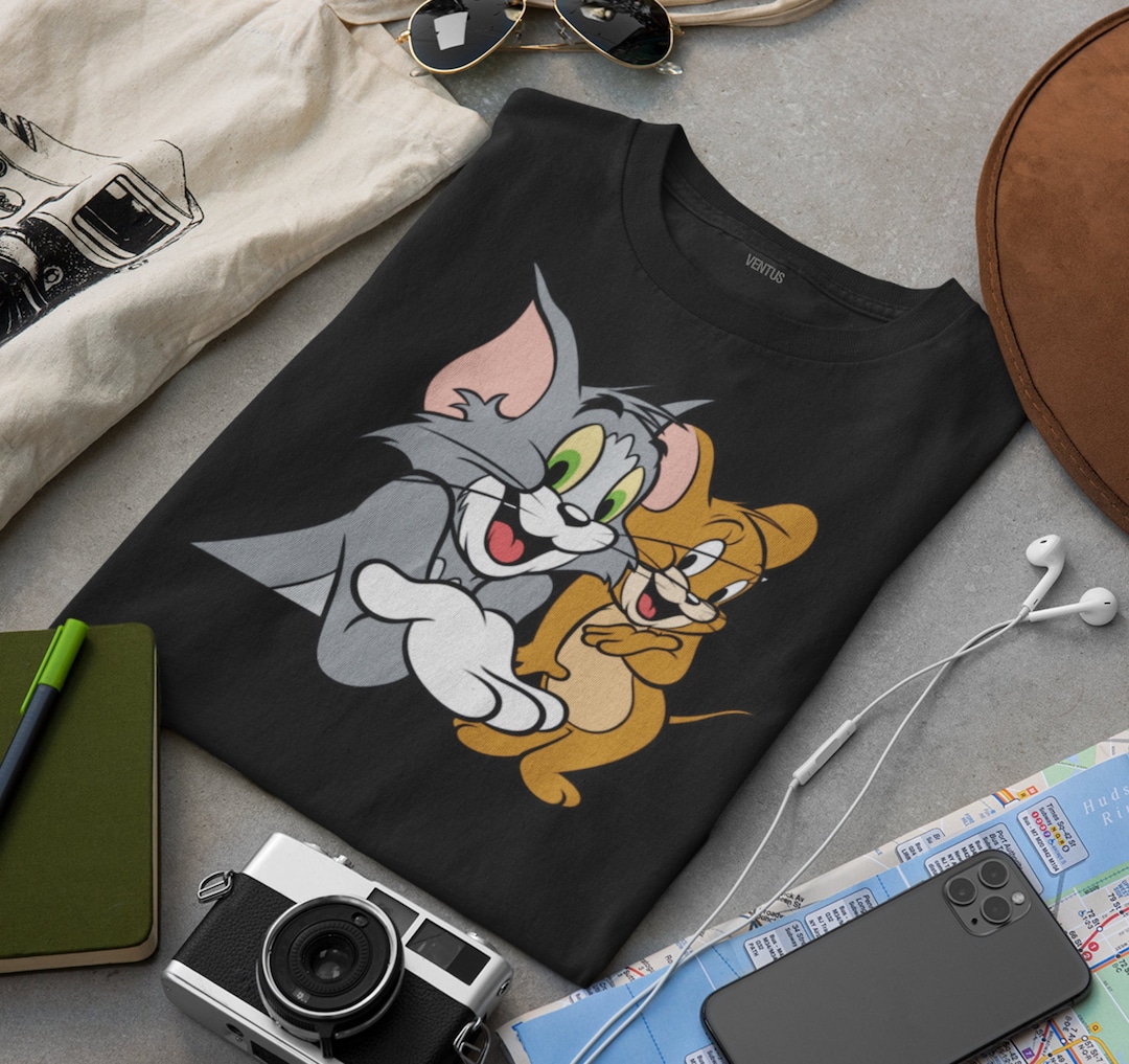 Tom and Jerry Tshirt, Vintage Shirt, Anime Shirts, Tshirt, Unisex ...