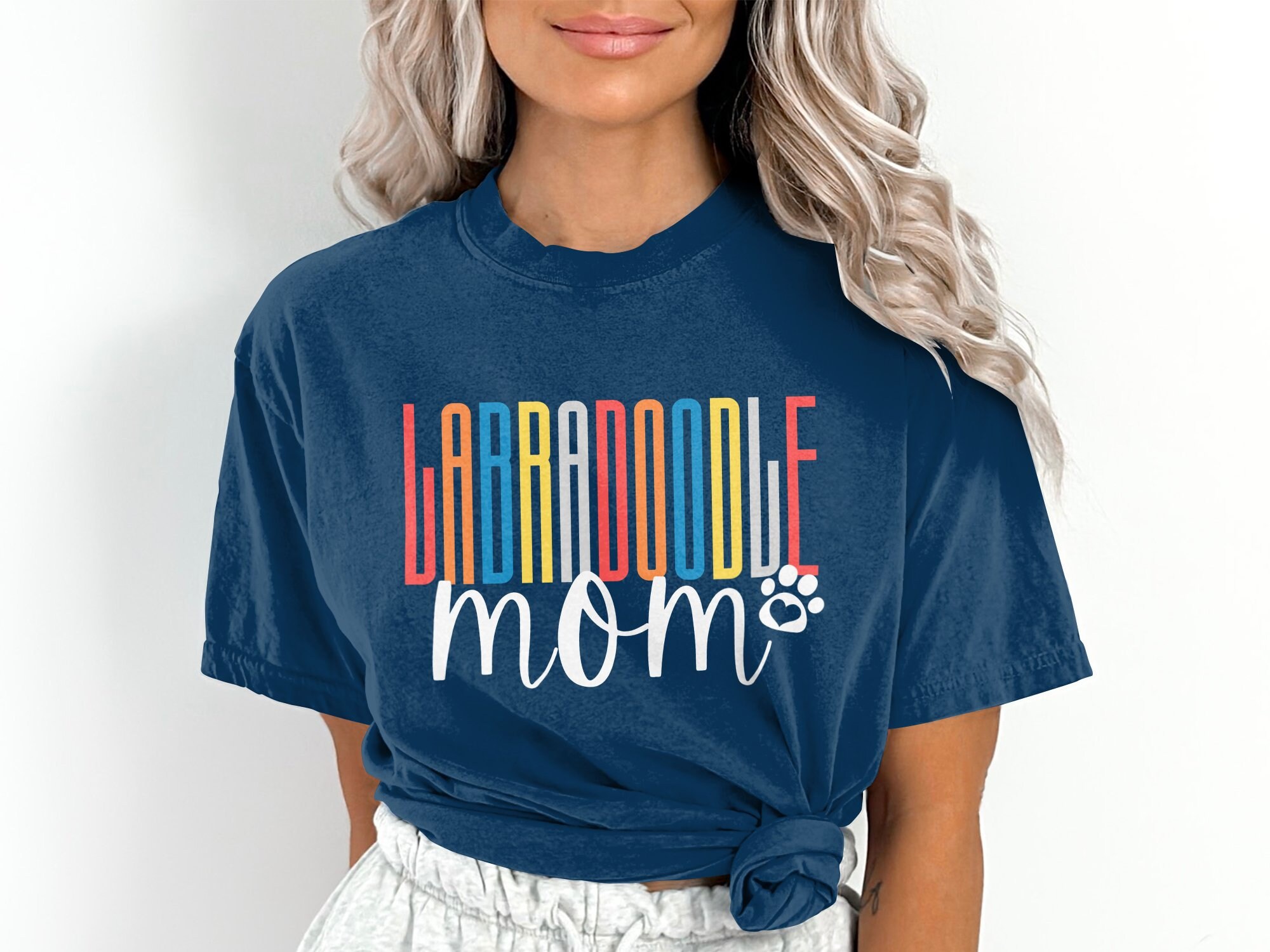 Labradoodle Mom Gift Labradoodle Shirt Labradoodle Tshirt Doodle Mom ...
