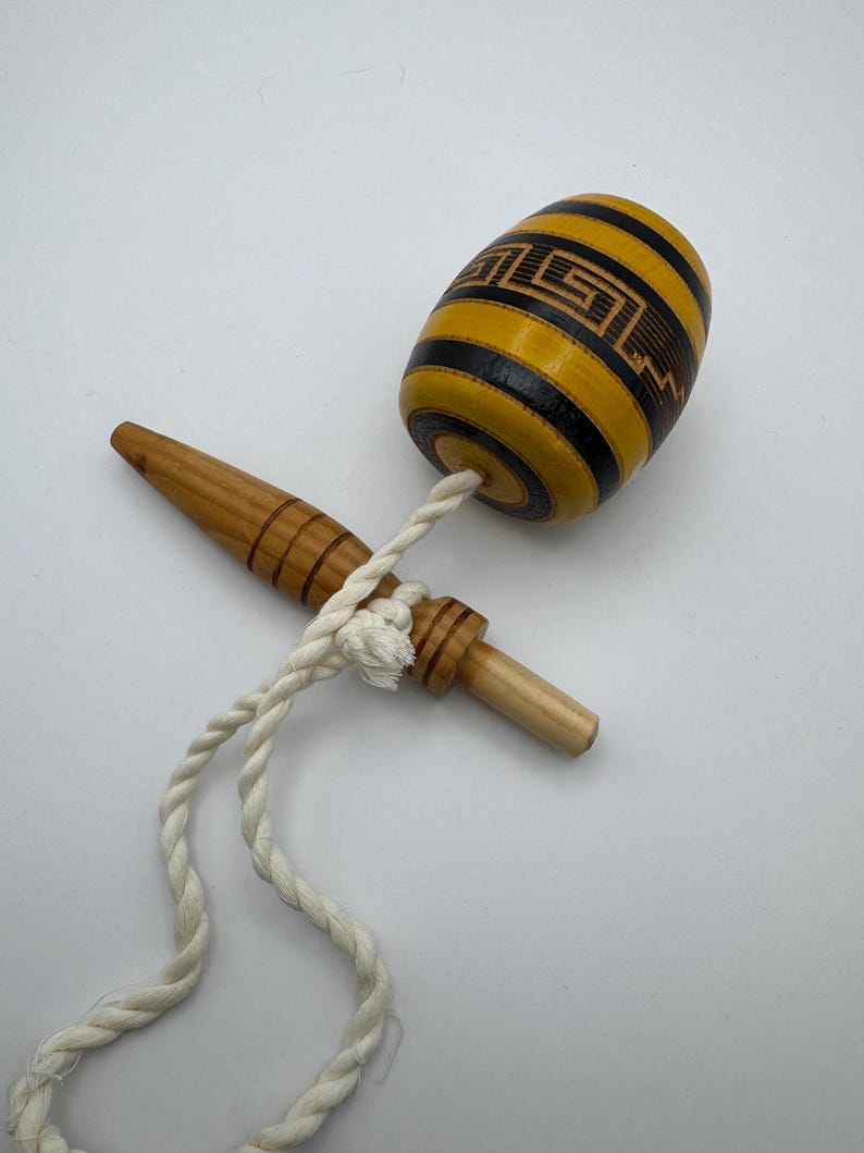 Mexican Wooden Handcrafted Toys | Balero | Trompo - Etsy