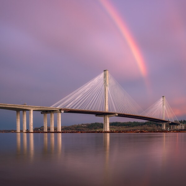 Rainbow Bridge Canvas Wall Art - Etsy