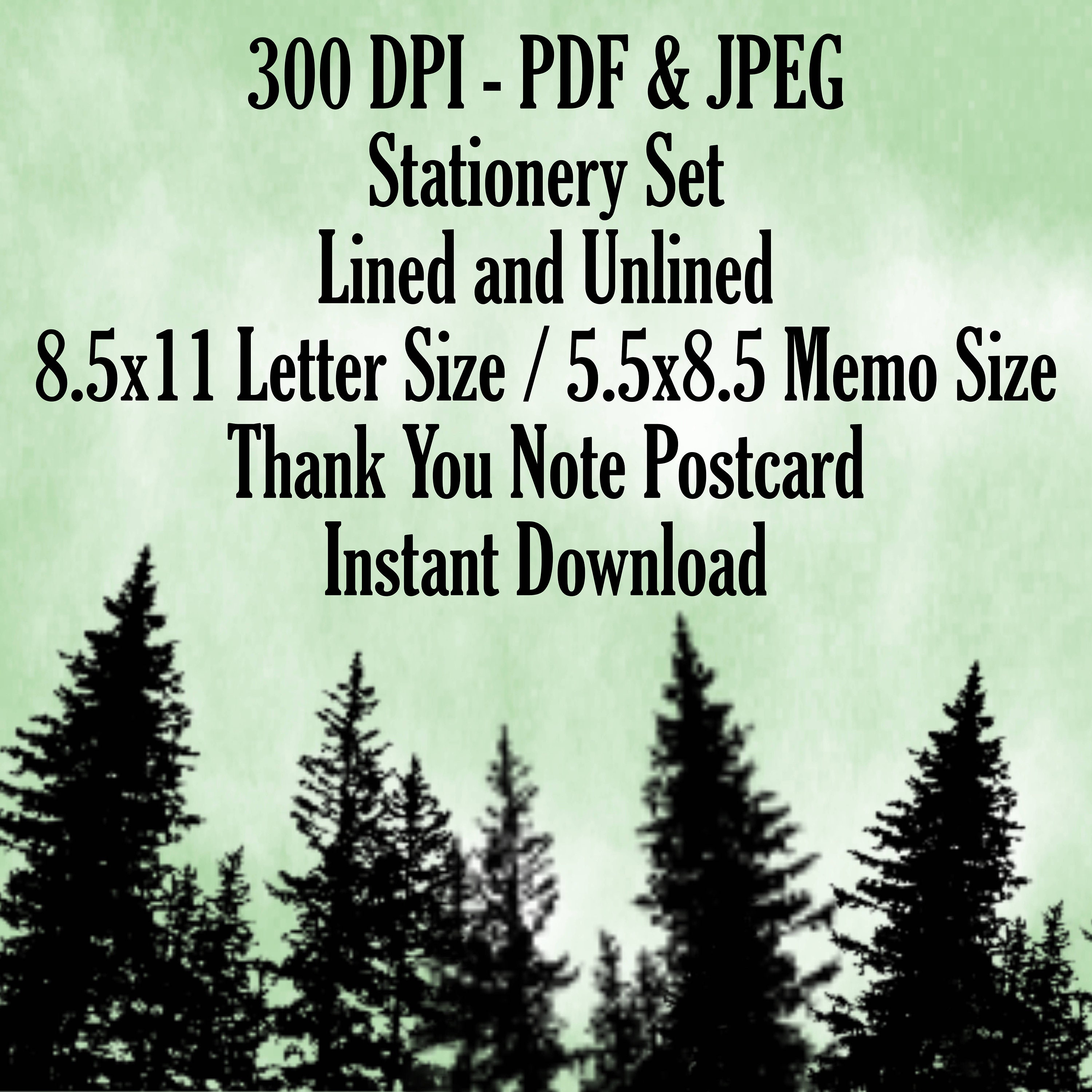 Rock Texture Printable Stationery Instant Download 300 DPI PDF ...