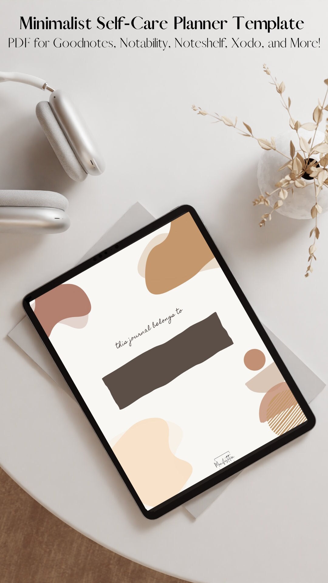 Self Care Planner | Digital Planner | Goodnotes Planner | Notability ...