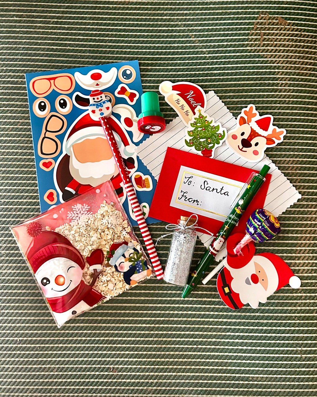 Ultimate Fun Christmas Santa Letter Pack - Etsy