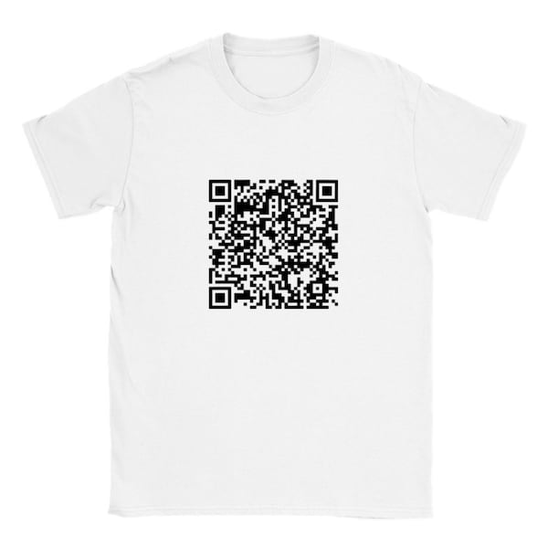 Never Gonna Give You up Qr Code - Etsy