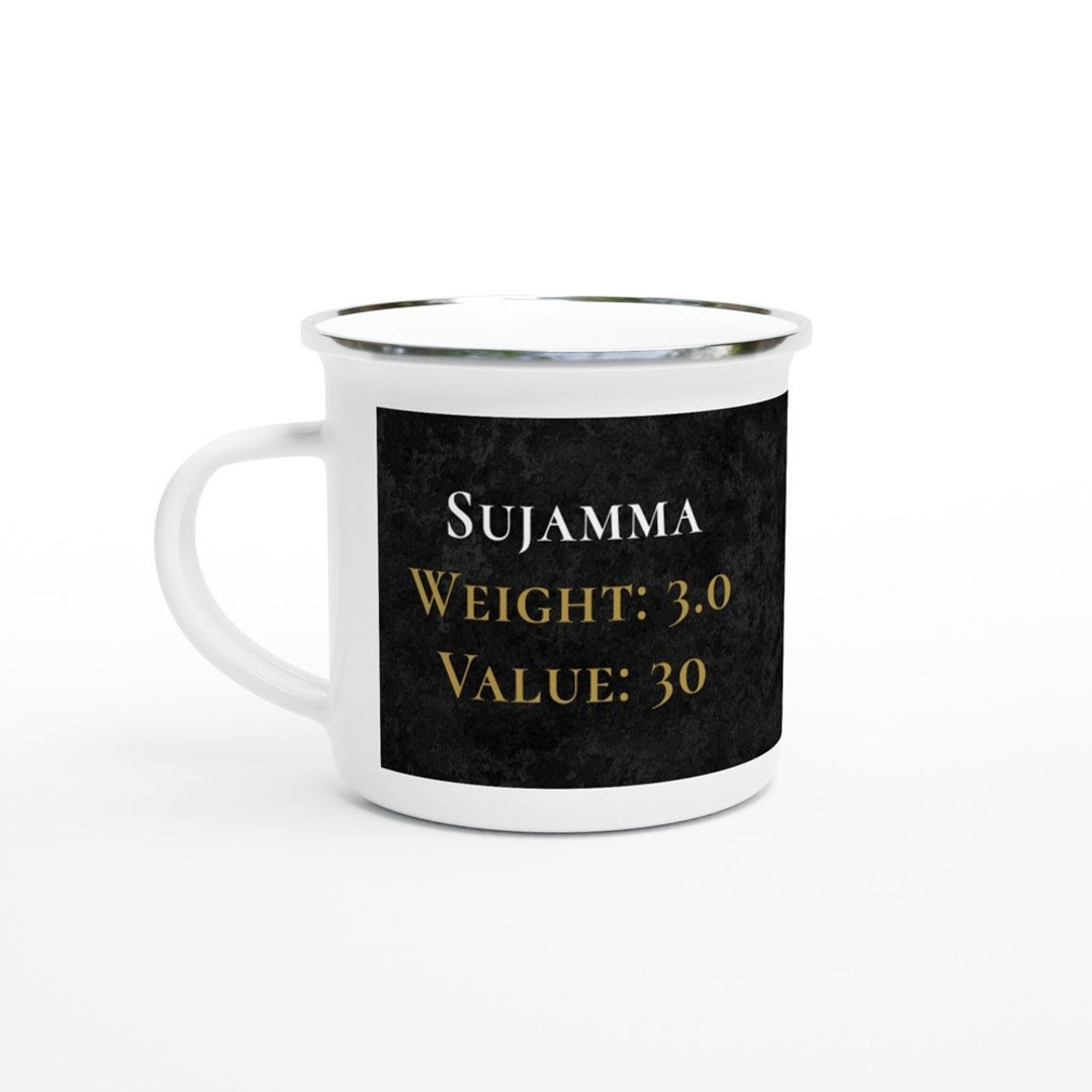 Sujamma Morrowind Enamel Mug the Elder Scrolls III for Gamers RPG - Etsy