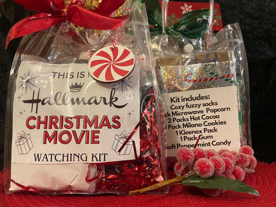 Hallmark Movie Watching Kit for All Ages and All Movie Watchers Holiday ...