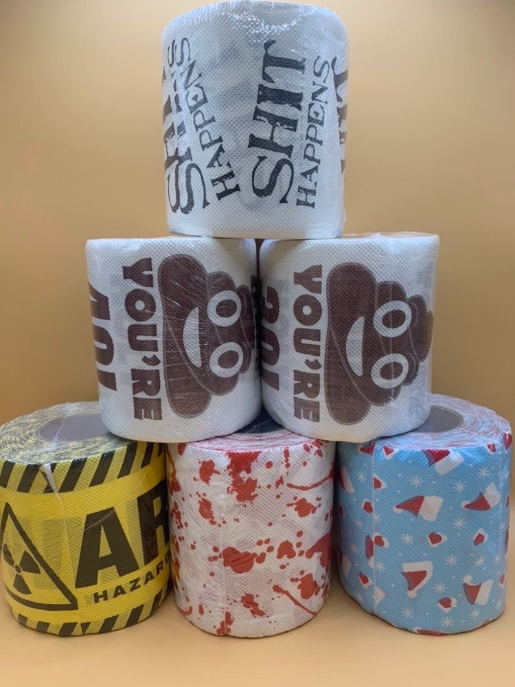 Itsy Bitsy Spider - Novelty Toilet Paper Roll, Hilarious Illustrated ...