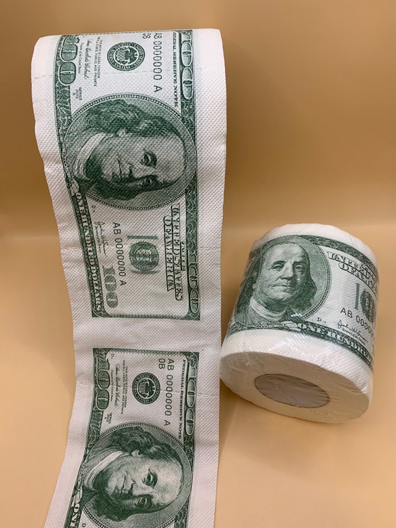 Real Money Toilet Paper