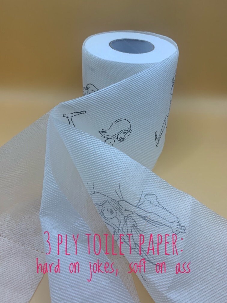 Sex Positions. Hilarious Illustrated Toilet Paper, Novelty Toilet Paper ...